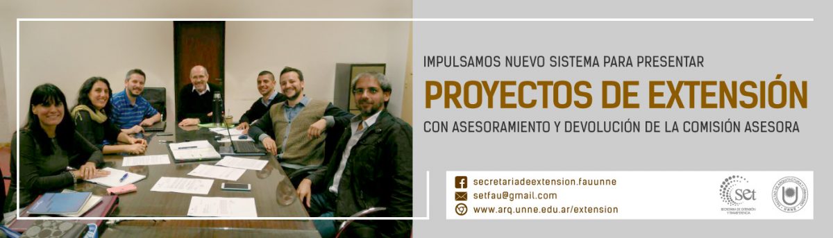 Como Presentar Proyectos de Extensión – FAU – UNNE