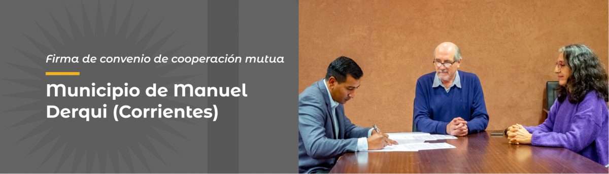 Firma de convenio de cooperación mutua con El Municipio de Manuel ...